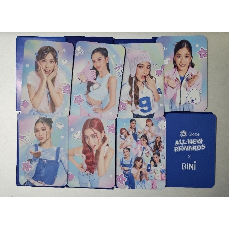 Official Bini PC x Globe Photocards x GBV VIP Photocard | Shopee ...
