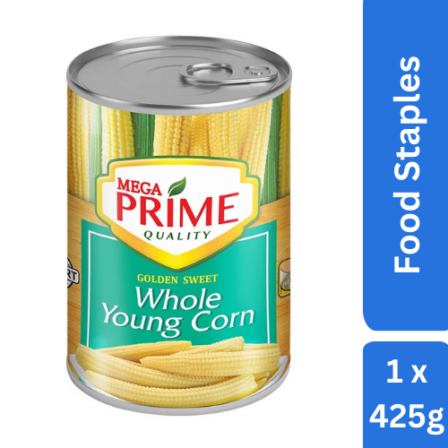 Mega Prime Young Corn 425g | Shopee Philippines