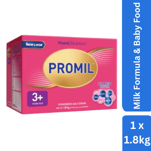 PROMIL FOUR Powdered Milk Drink for Over 3 Years Old 1.8kg | Shopee ...