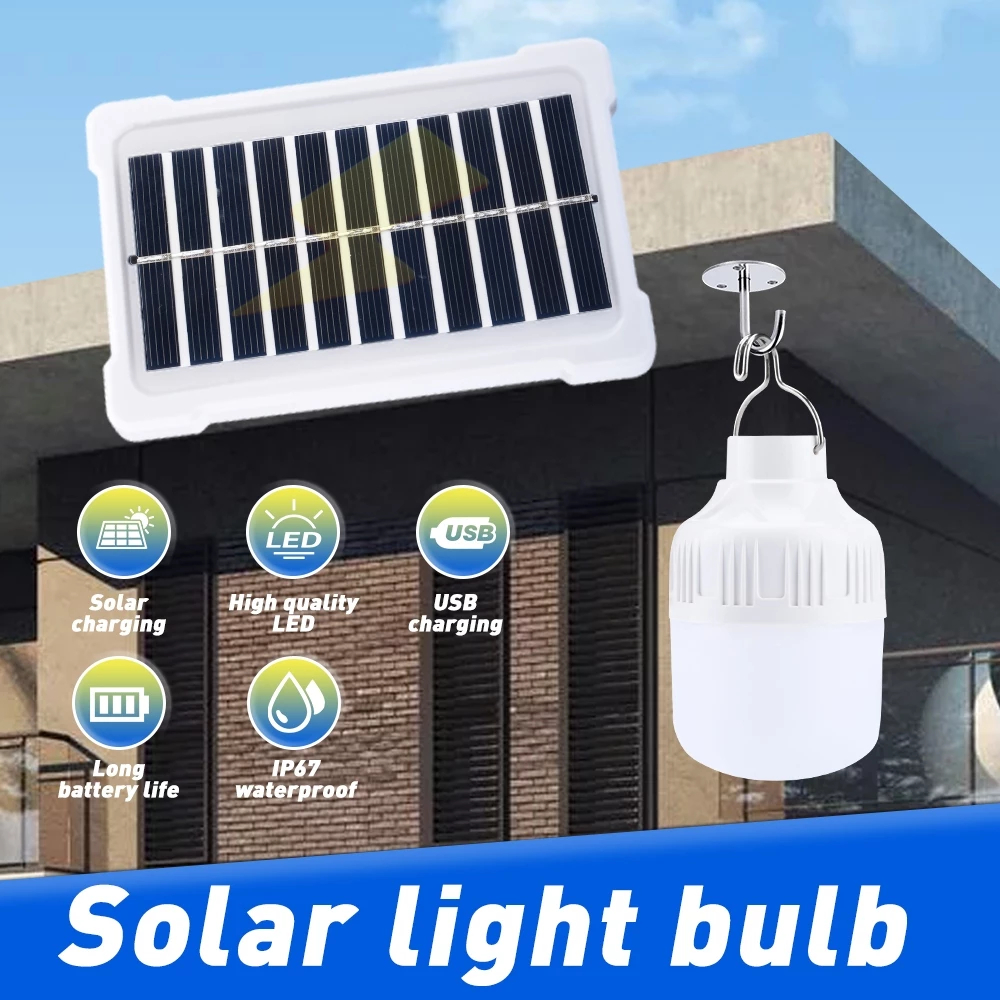 GD MALL Solar LED SF-116 Portable Solar Energy Panel Lighting System ...