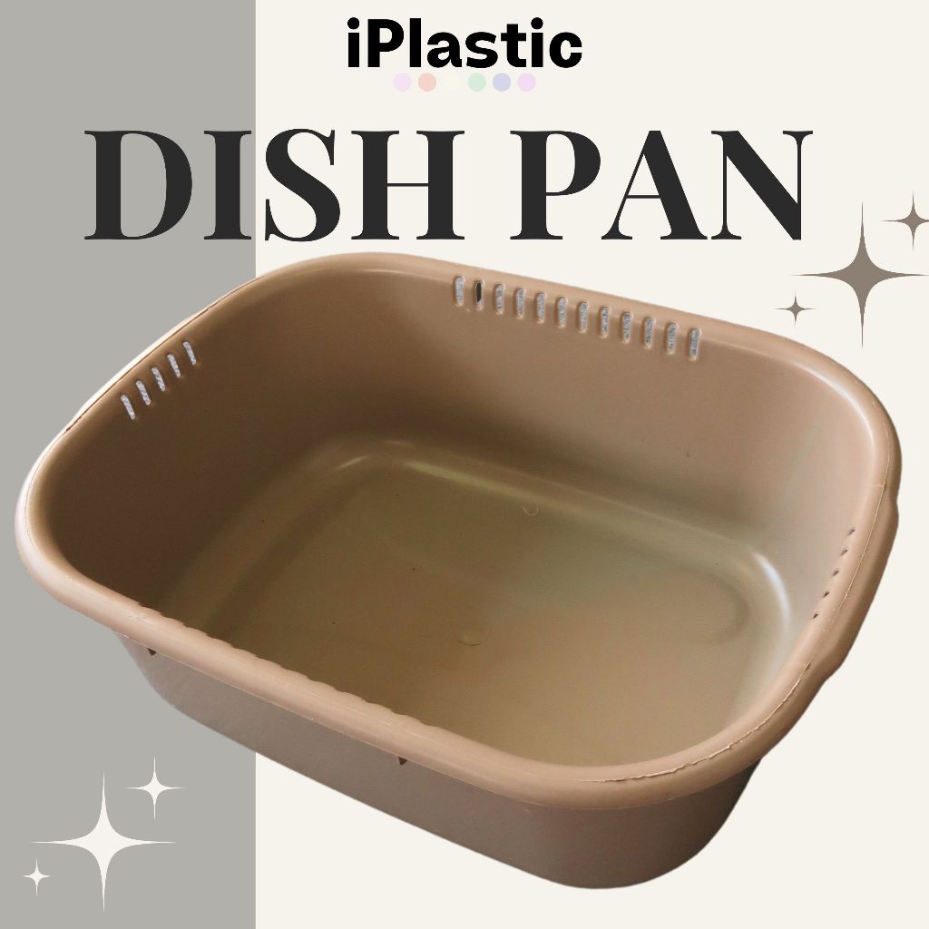 iPlastic. Dish Pan for Dining 40x30x14 CM Laundry Basin #1008 | Shopee ...