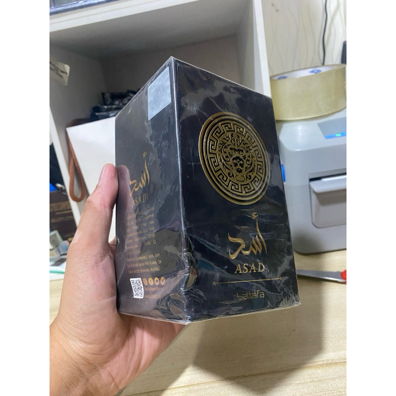 Dent Box - Asad by Lattafa 100ml bottle | Shopee Philippines