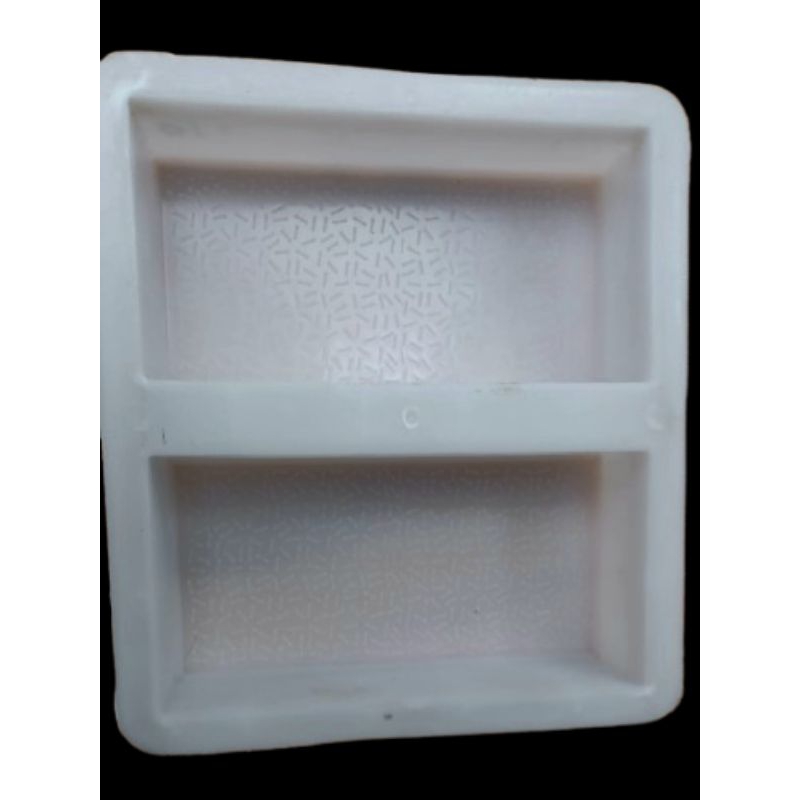 1pc New Metal Plate Design Rectangle Skid / Slip Hard Plastic Bricks ...