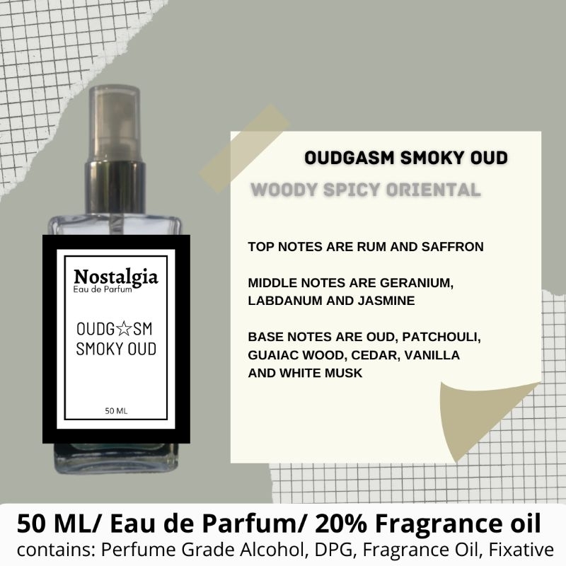 Oudg*sm Smoky Oud Inspired Perfume | Shopee Philippines
