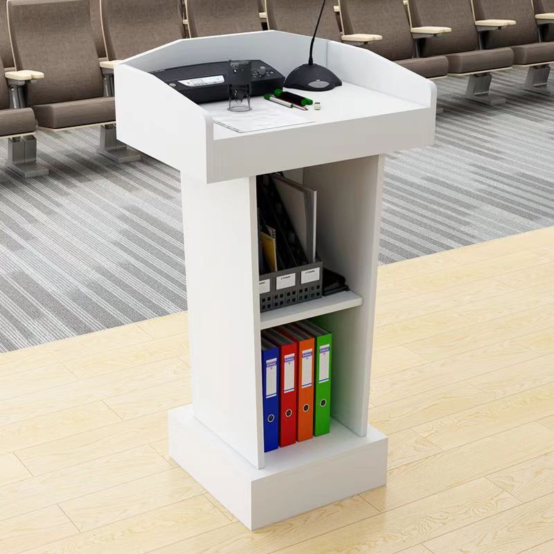 Upgraded small modern podium welcome desk speech desk reception desk ...
