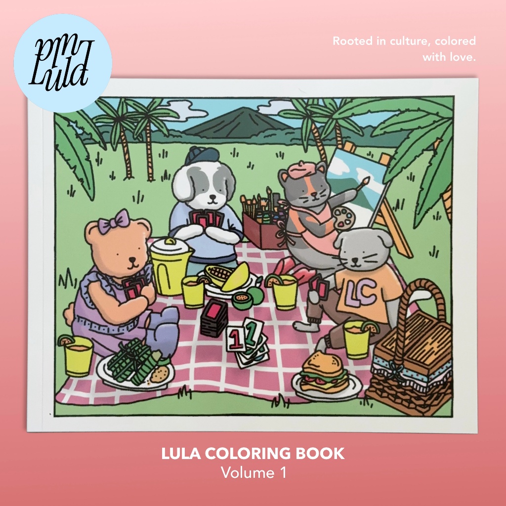 Lula Coloring Book Vol. 1 | Shopee Philippines