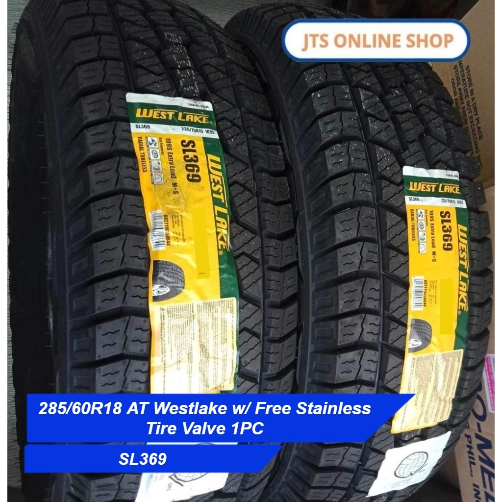 285/60R18 AT Westlake w/ Free Stainless Tire Valve 1PC | Shopee Philippines