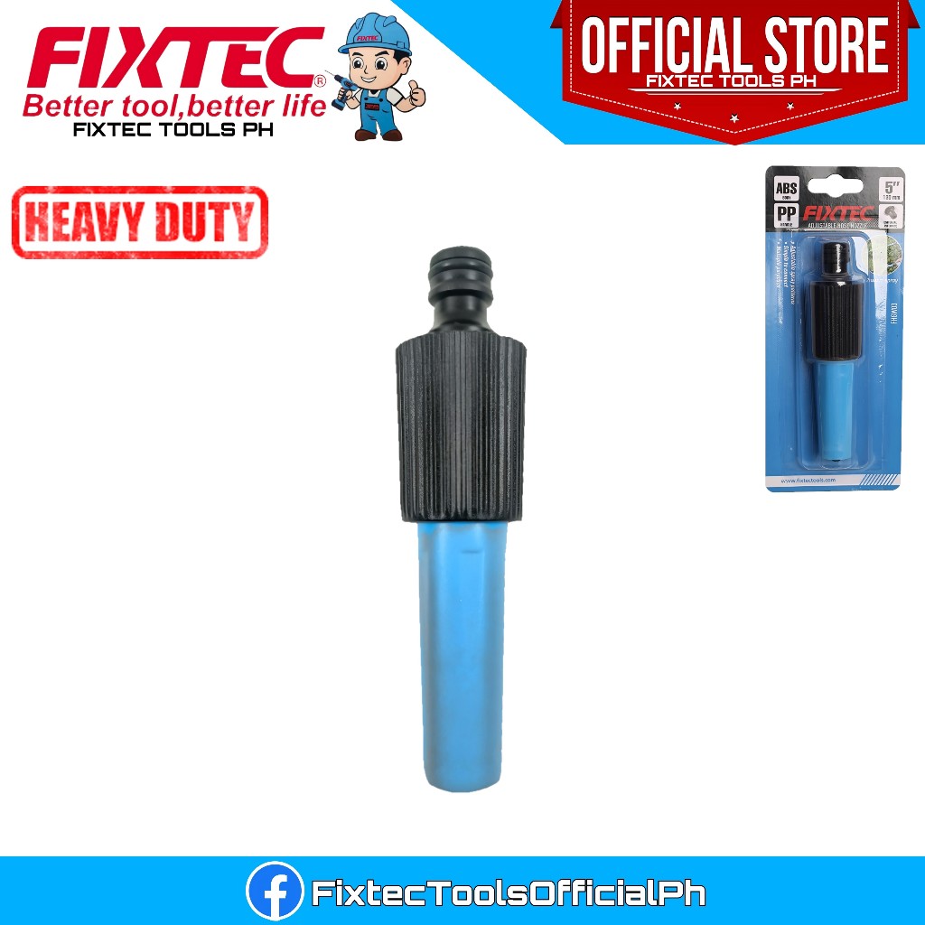 FIXTEC Adjustable Garden Water Spray Nozzle FHGW03 | Shopee Philippines