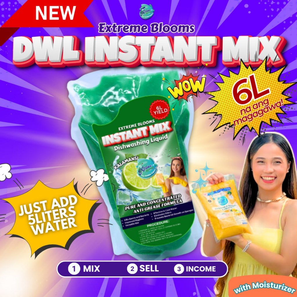 (WOW! INSTANT !!) DIY DISHWASHING LIQUID KIT 6 Liters Yield (Just Add ...