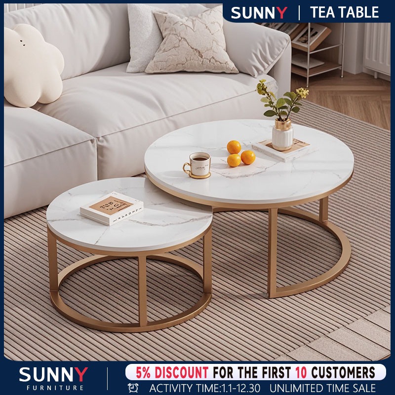 SUNNY tea table/Round coffee table/Combination coffee table/tea table ...