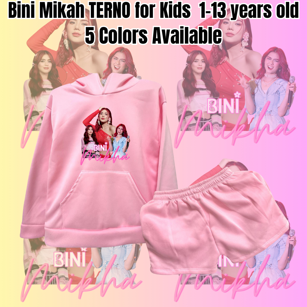Bini mikha Terno for kids girl 1-13 y/o | Shopee Philippines