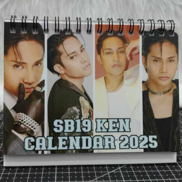 SB19 KEN DESK CALENDAR 2025 l A5 and A6 size | Shopee Philippines