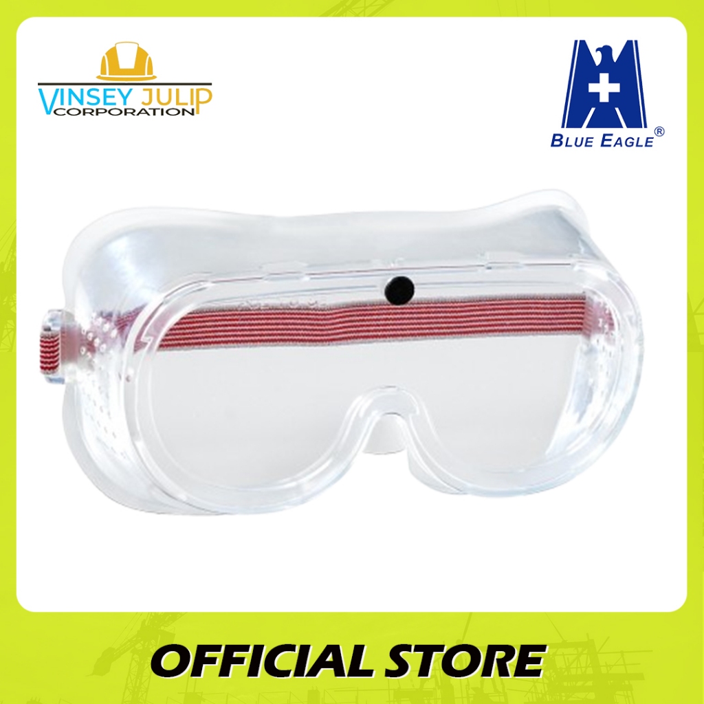 Blue Eagle NP102 Safety Goggles Clear | Shopee Philippines