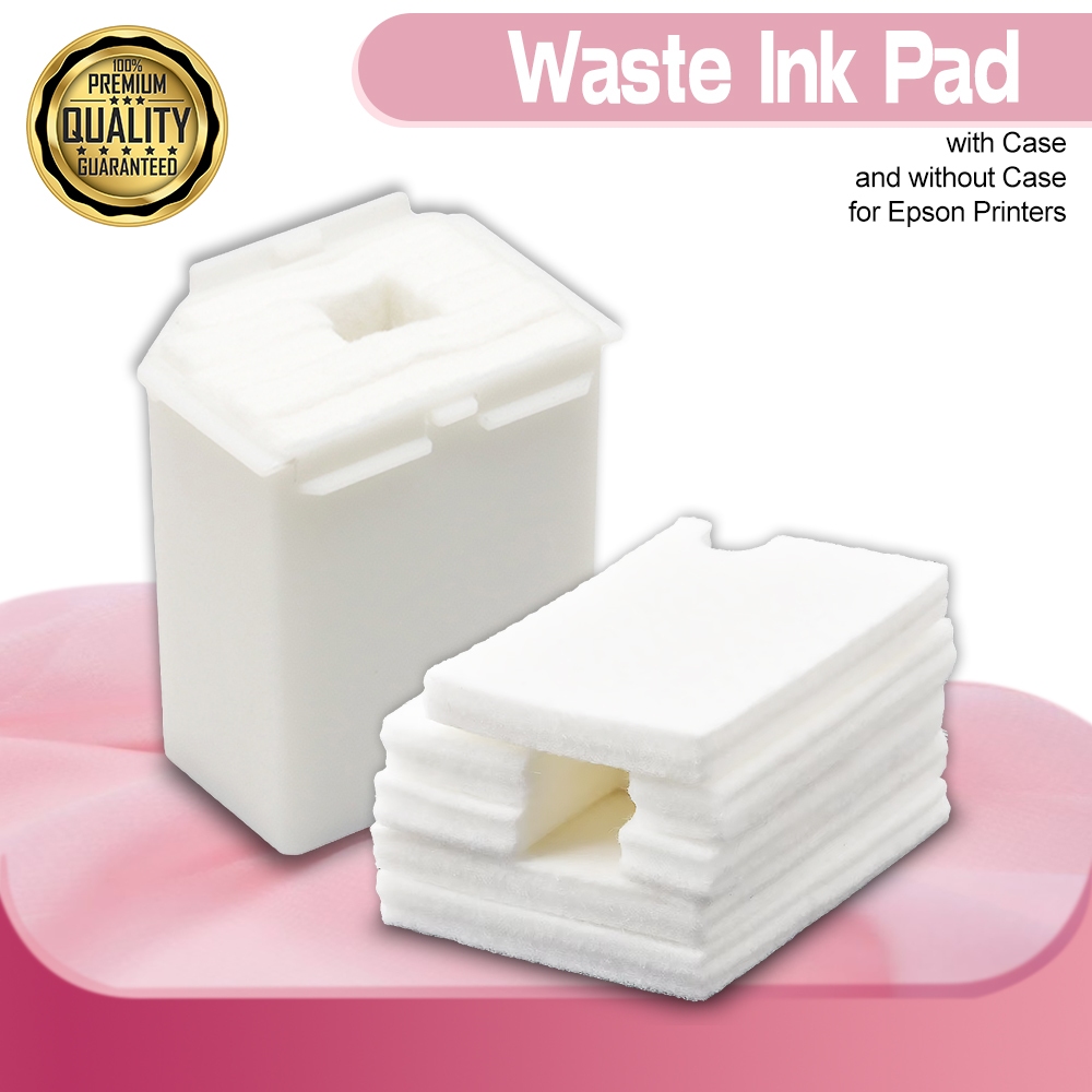 WASTE INK PAD WITH CASE AND WITHOUT CASE FOR EPSON PRINTERS | Shopee ...