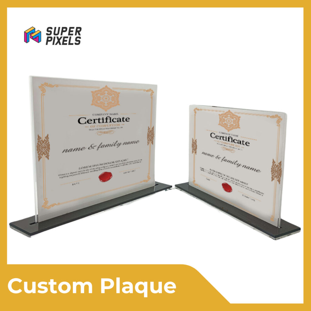 Plaque Awards Blank Customized Laser Cut Acrylic 3mm Perfect For ...