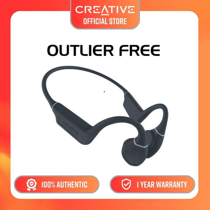 Creative Outlier FREE Wireless Bone Conduction Headphones Earphones ...