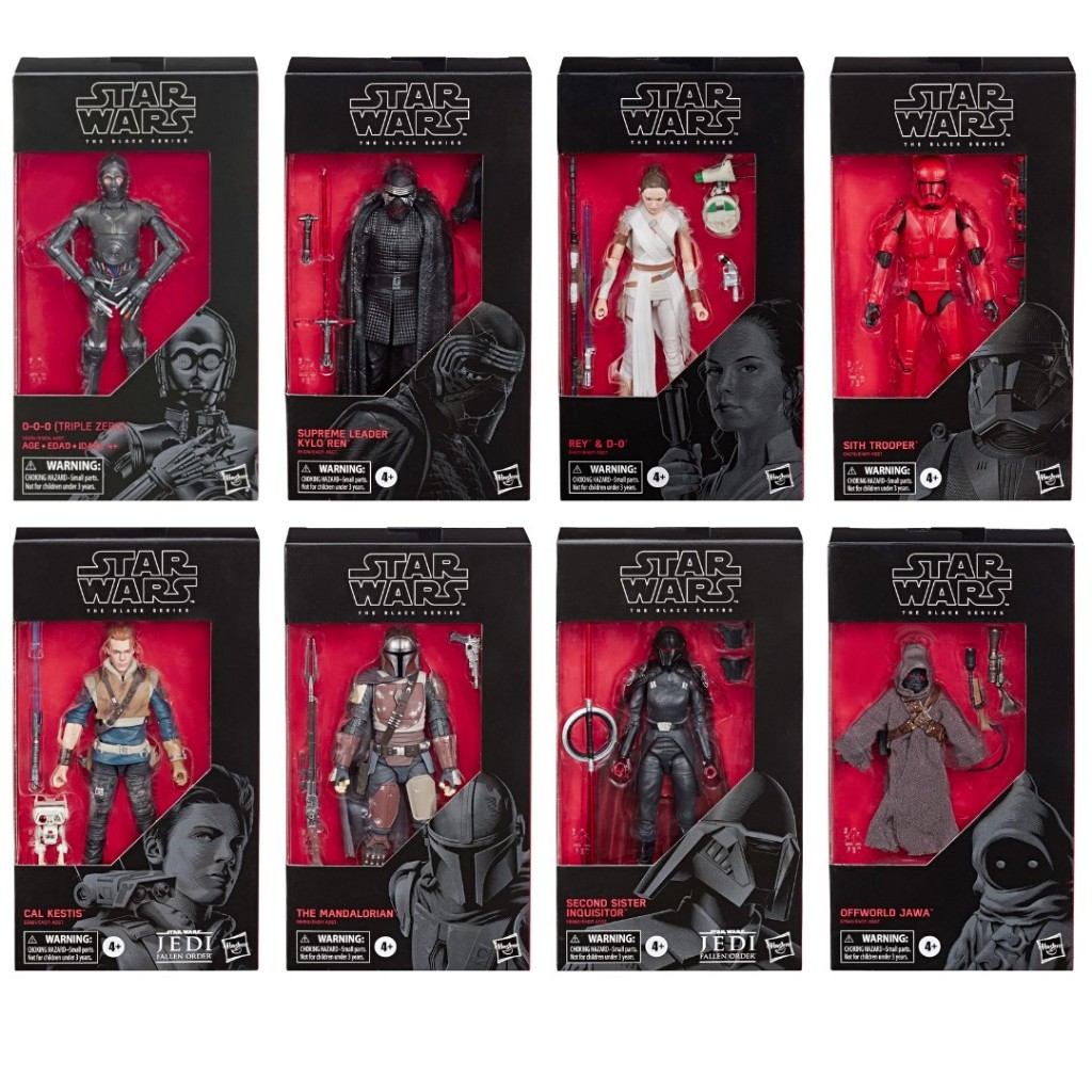 STAR WARS The Black Series The Force Awakens 89 to 96 6"-Scale Action ...