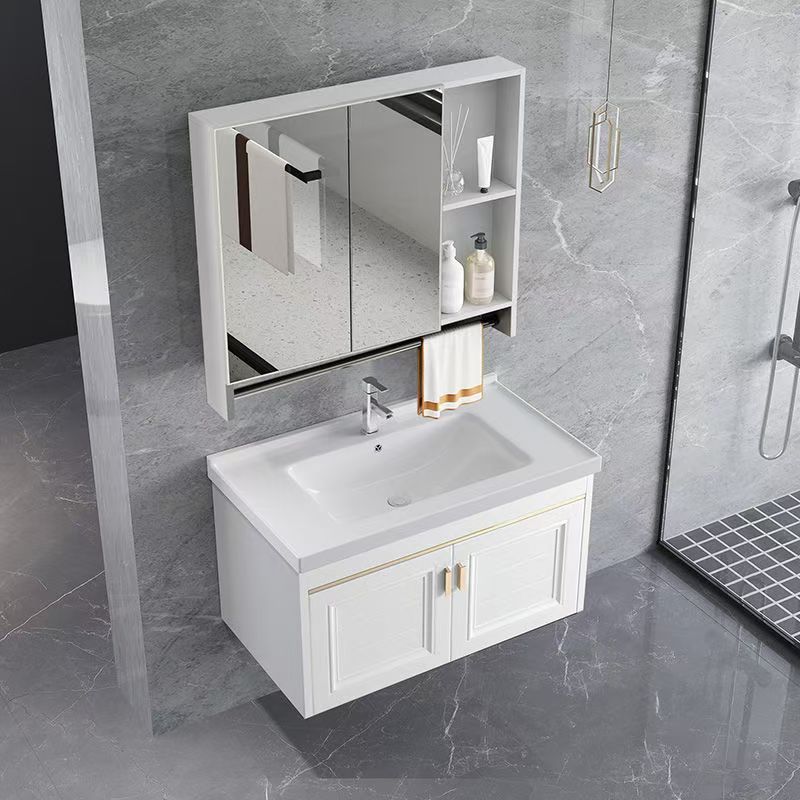 Bathroom cabinet with mirror vanity cabinet bathroom Cabinet Set ...