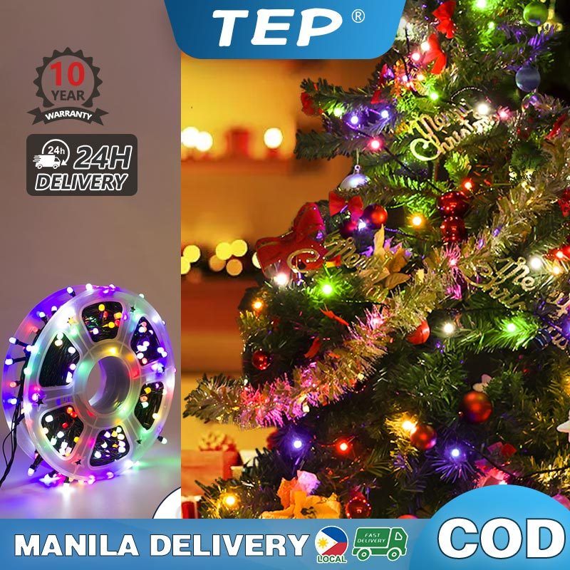 TEP LED String Lights Energy-Efficient Decorative Lights with Plug for ...