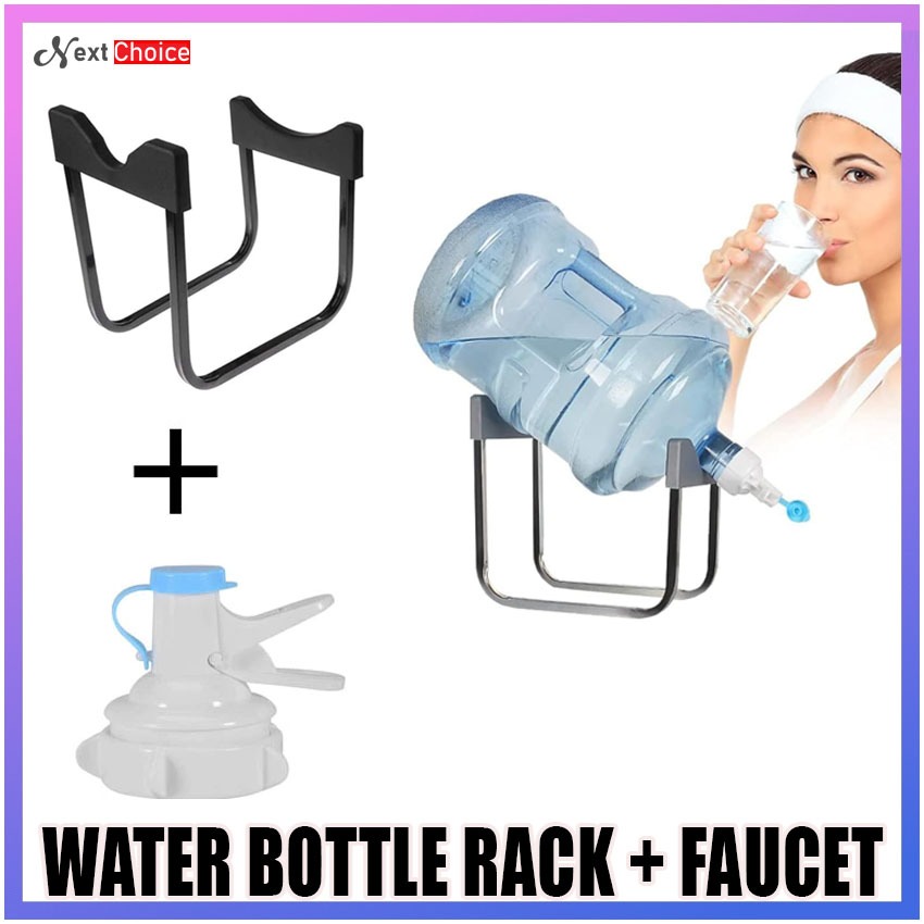 Detachable Bracket Bottled Water Dispenser Drinking Bucket Gallon Stand ...