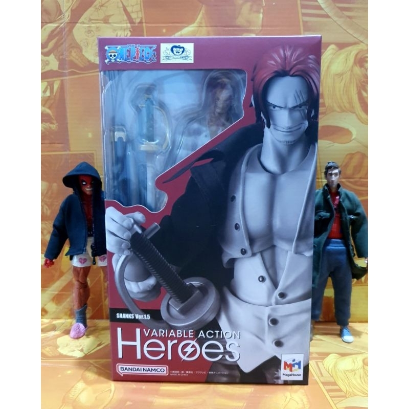 VARIABLE ACTION HEROES SHANKS (VERSION 1.5/ REISSUE) | Shopee Philippines