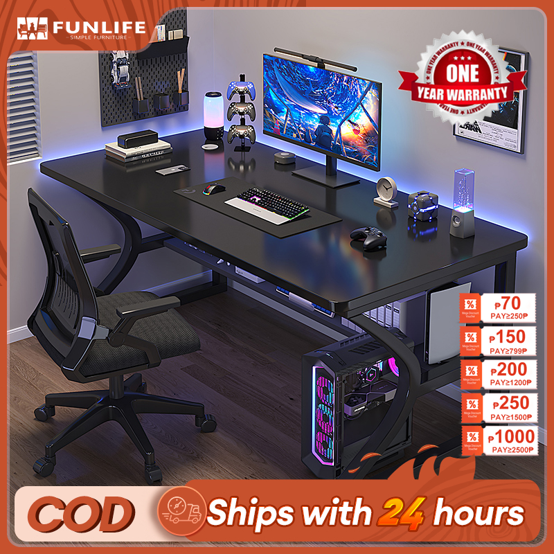 NEW C-Tpye Gaming Table Carbon Matt PC Table table Pc desk Back ...