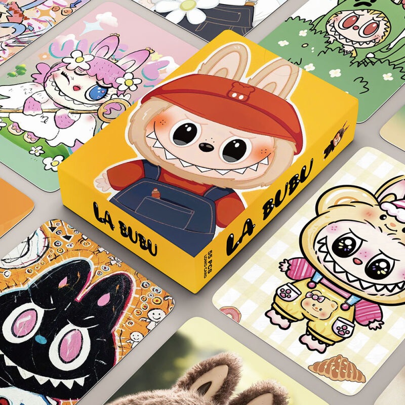 Labubu Lomo Card 55Pcs Box | Shopee Philippines