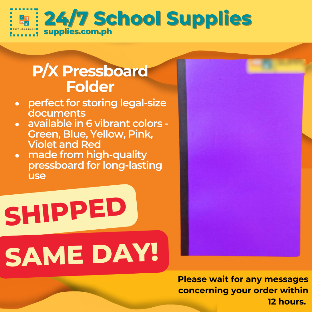 Pressboard Folder (P/X) Long | Shopee Philippines