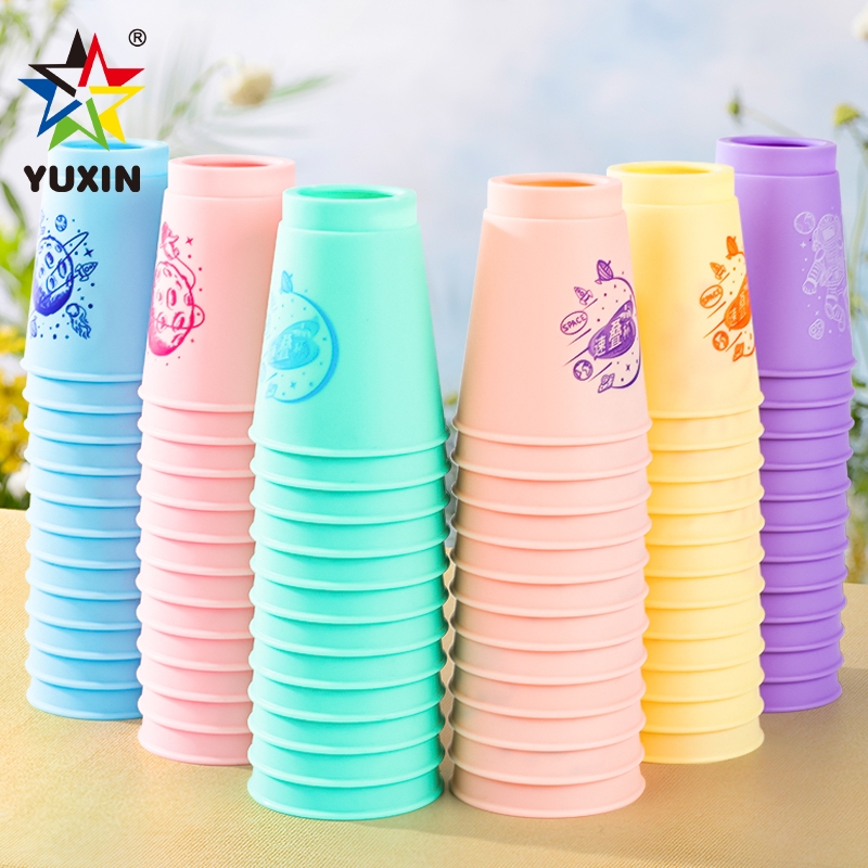 Macaron stacking cups stacking cups flying stacking cups children's ...