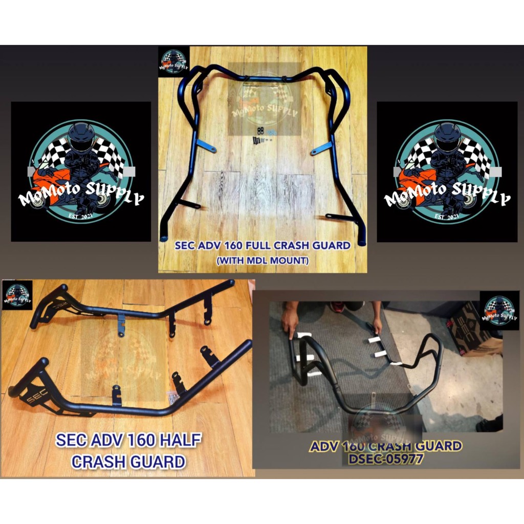 ADV 160 HALF CRASH GUARD DSEC-06479/ADV160 FULL CRASH GUARD DSEC-05947 ...