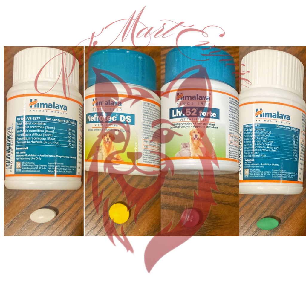 Himalaya Nefrotec DS, Immunol , Liv 52 Forte per Tablet Piece | Shopee ...