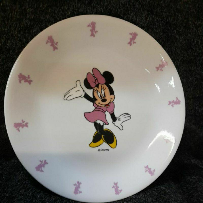 ORIGINAL COLLECTIBLE CORELLE MINNIE MOUSE DISNEY DINNER PLATE | Shopee ...