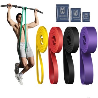 【6 colors】Pull Up Assistance Resistance Band for Workout Fitness ...