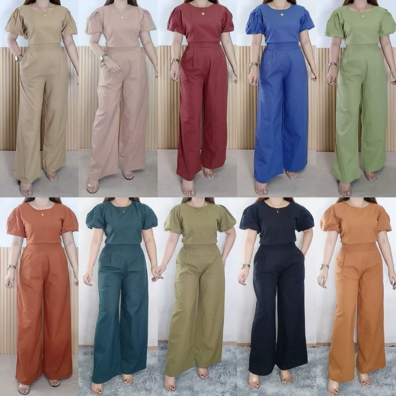 C&C ROLLYN PANTS COORD | Shopee Philippines