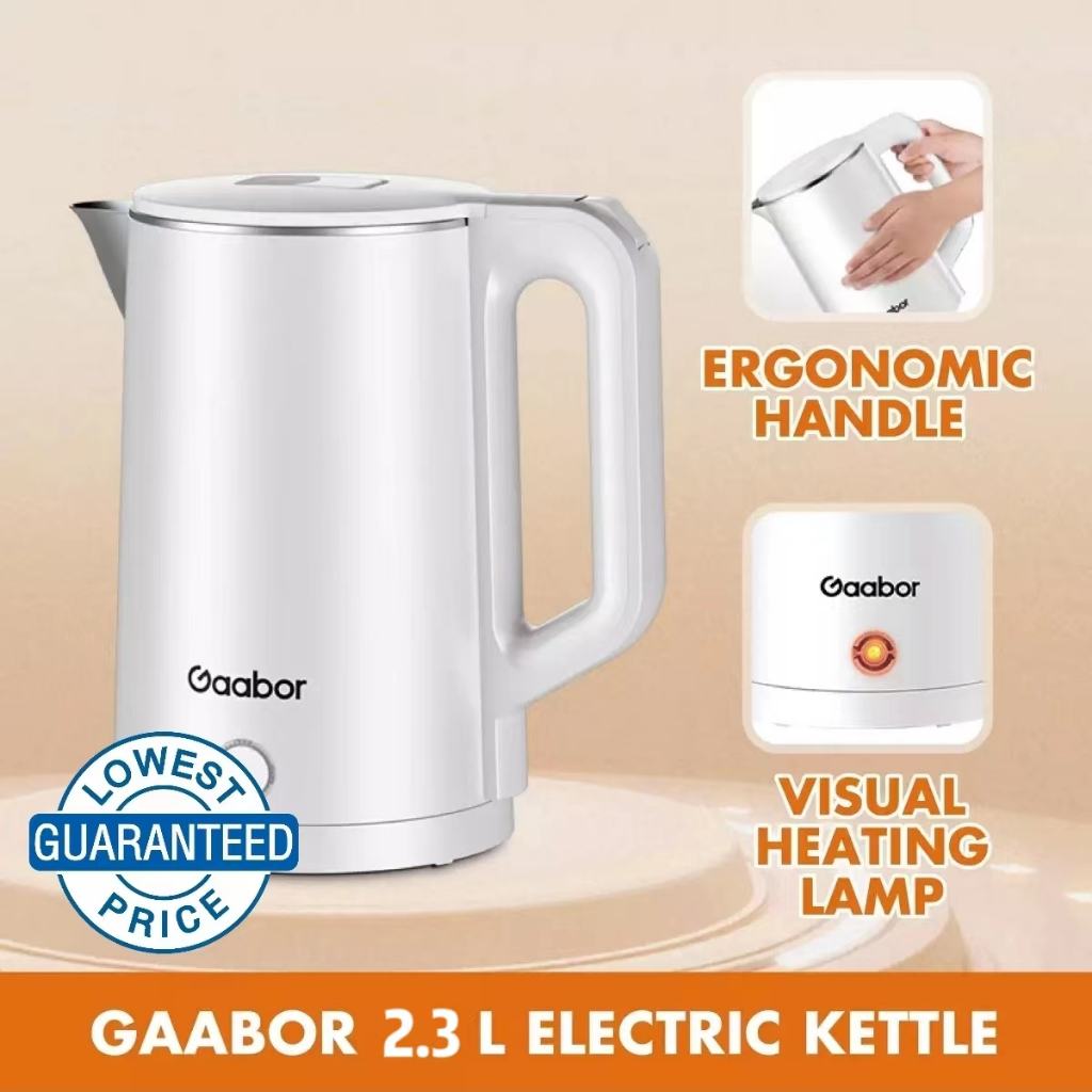 2.3L Stainless Steel Electric Kettle Heater Fast Heating Heater Kettle ...