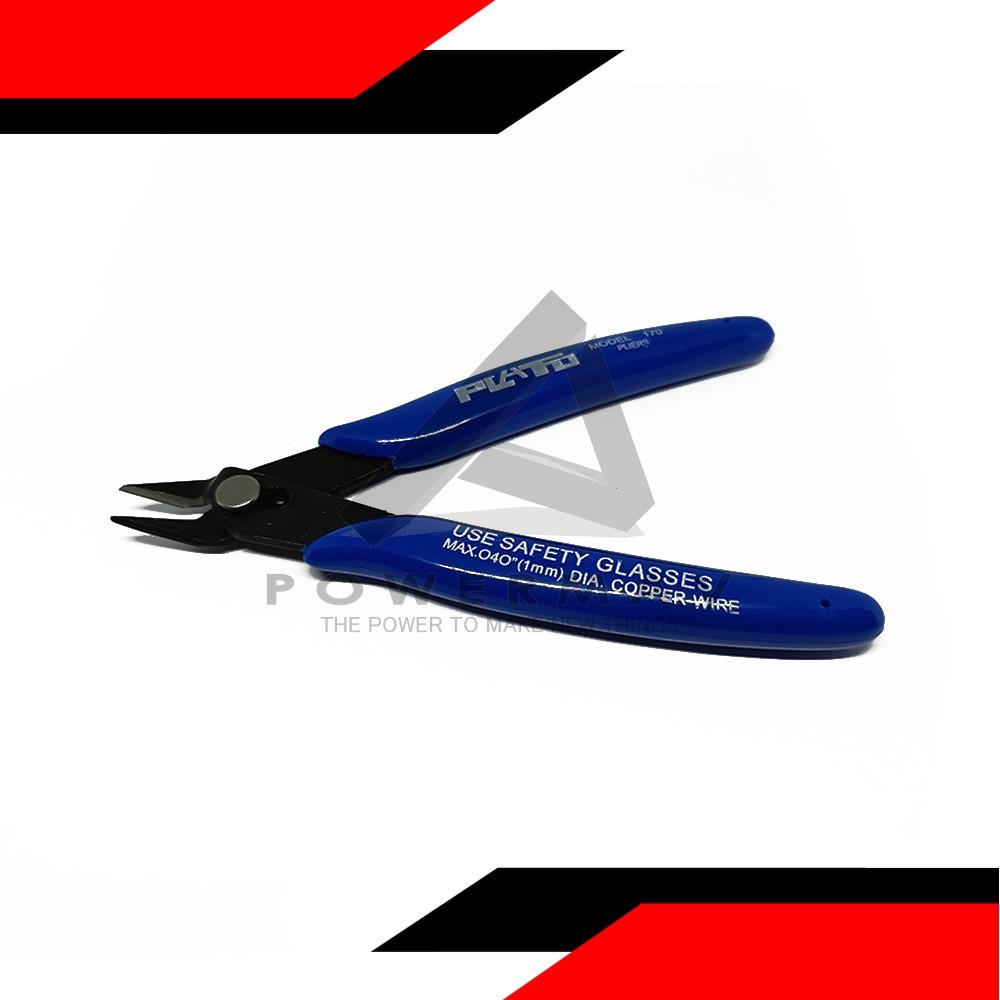 WIRE CUTTER PLIERS PLATO MODEL 170 cutting wires 1mm Compact ...
