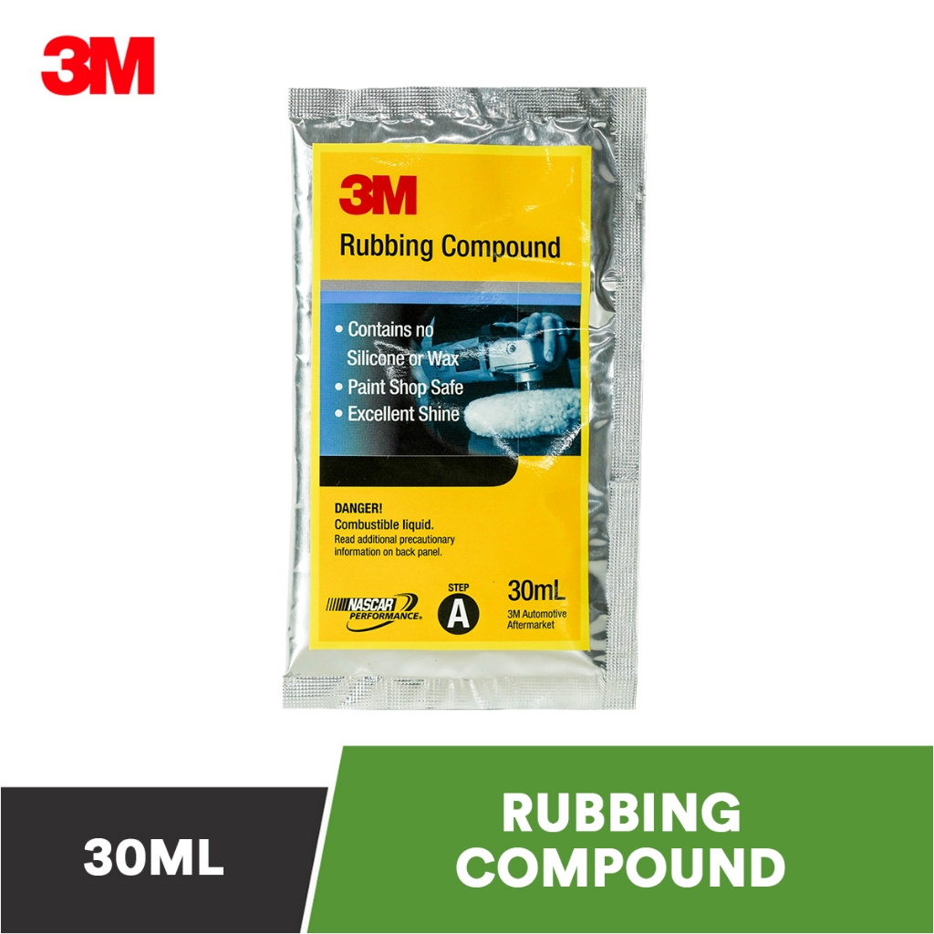 3M Automotive HSR-6540 Rubbing Compound 30ML | Shopee Philippines