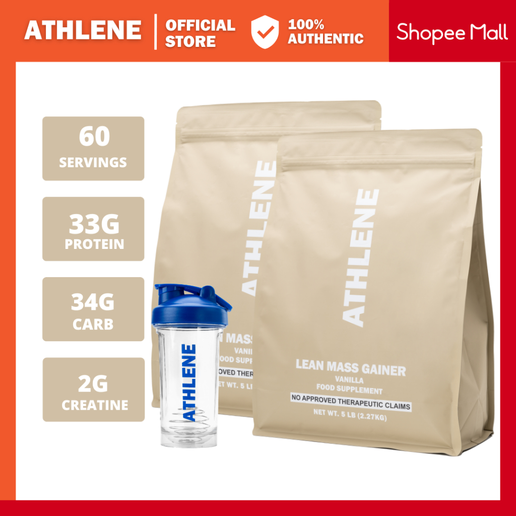 Lean Mass Gainer 10LB with Shaker Bundle Protein Shake | Shopee Philippines