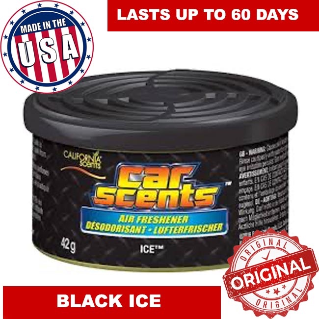 BLACK ICE - California Scents USA imported Car Freshener Home Freshener ...