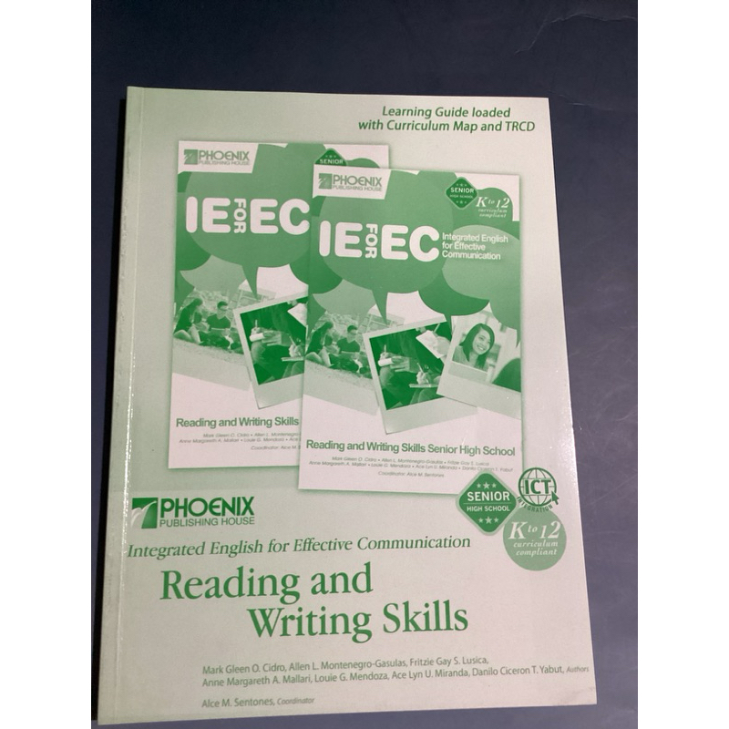 IE FOR EC ( Reading and Writing Skills( Learning Guide loaded with ...
