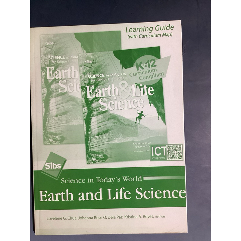 Science in Today’s World EARTH AND LIFE SCIENCE ( Learning Guide with ...