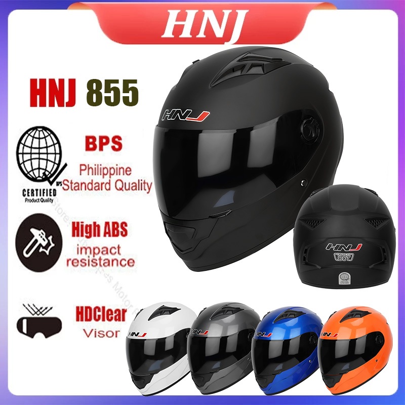 HNJ Helmet 855 Single Visor Motorcycle Helmet For Woman Full Face ...