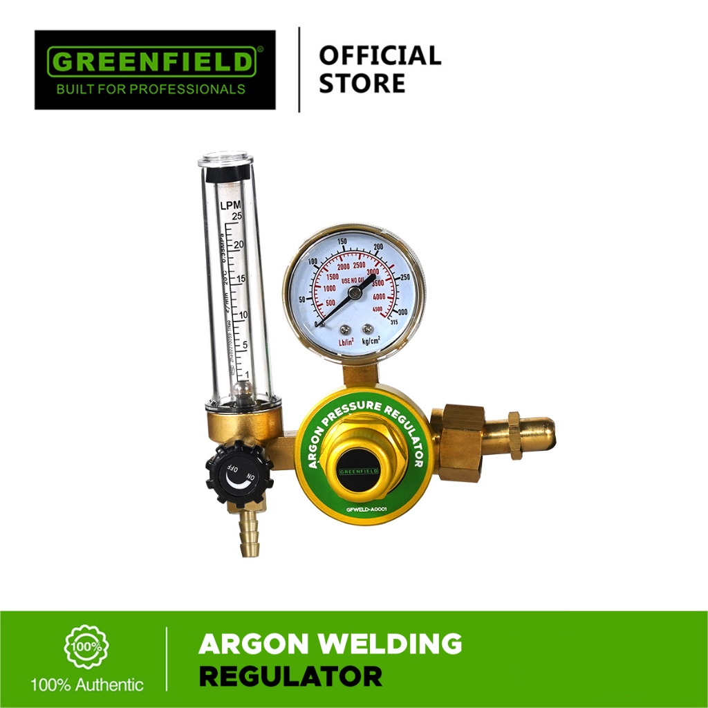 Greenfield Argon Welding Regulator - Welding Tools | Shopee Philippines