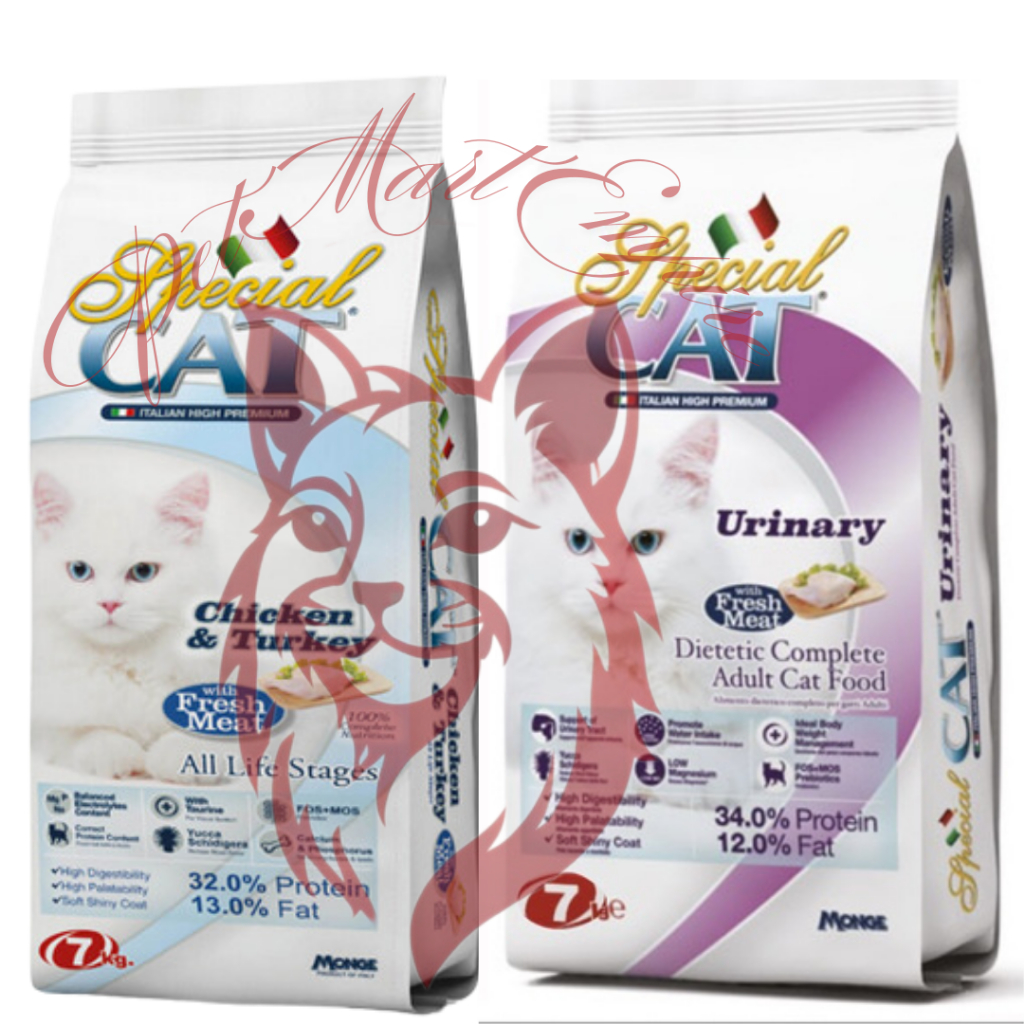 Special Cat Cat Dry Food 1kg All Stage and Urinary Care Repack | Shopee ...
