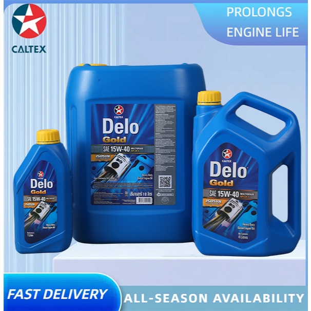 Caltex Delo Gold 15w40 18L multigrade heavy duty vehicle oversized ...