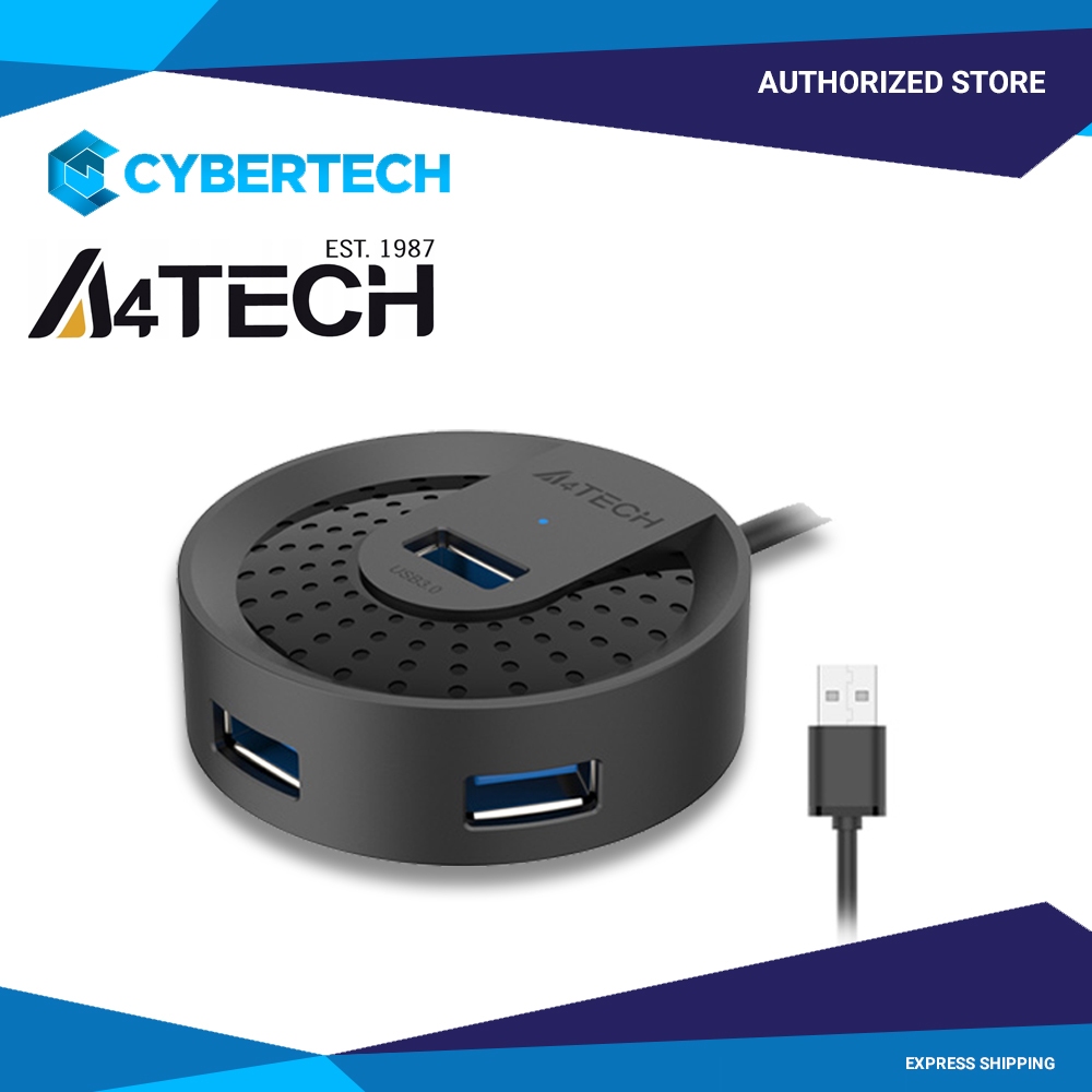 A4tech HUB-30 USB 3.0 HUB 4-in-1 USB Hub | Shopee Philippines