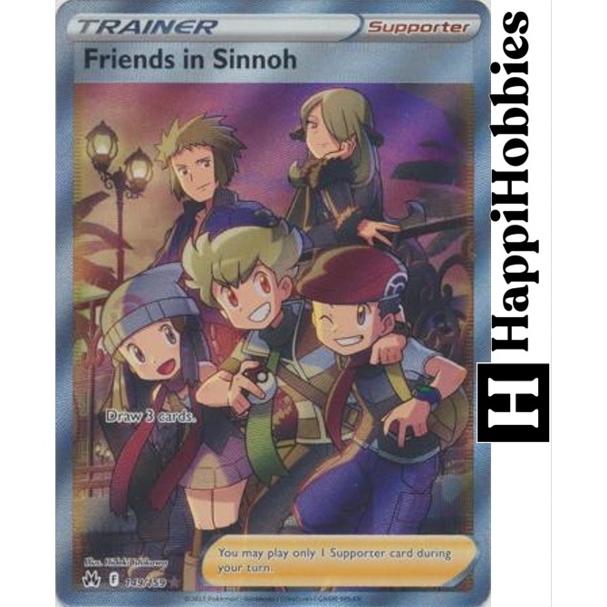 Friends in Sinnoh - 149/159 - Full Art Ultra Rare | POKEMON TCG: Crown ...