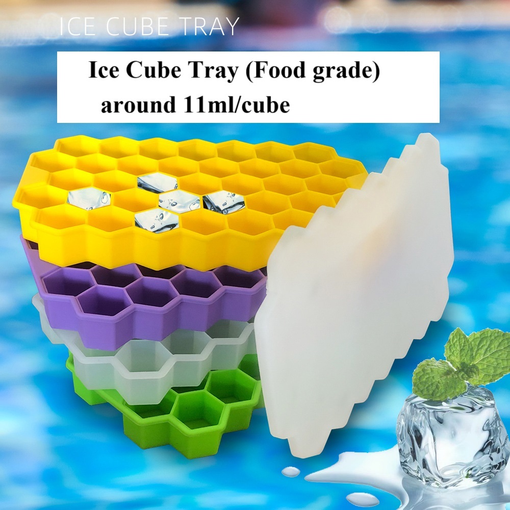 Food Grade Ice Block Silicone Mold Bee Nest Ice Mold(37pc) | Shopee ...
