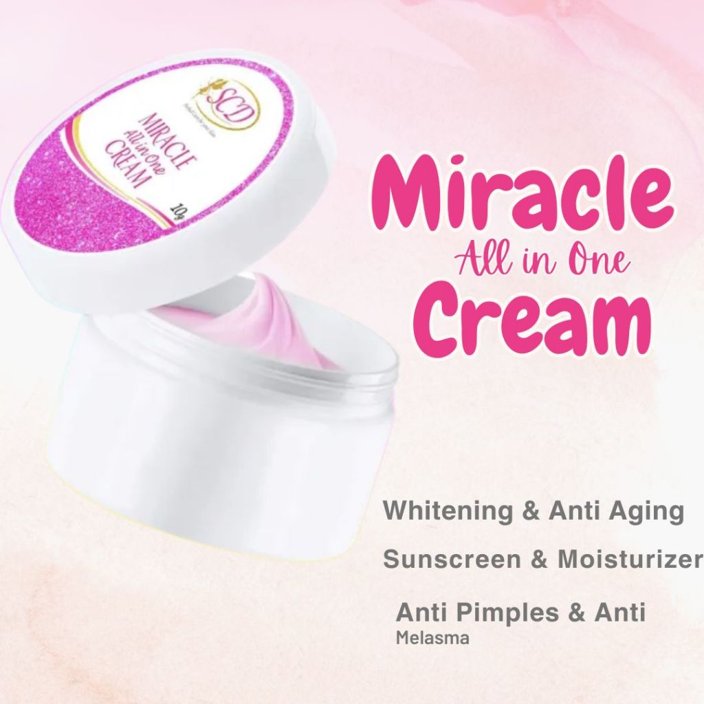 SCD Miracle Cream All in One Cream 10g | Shopee Philippines