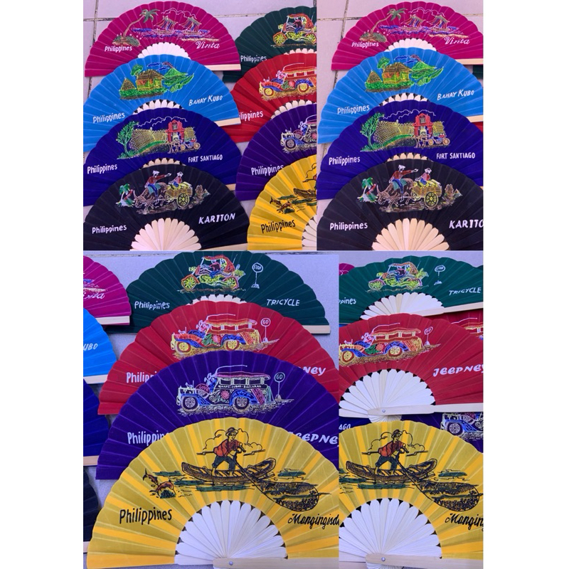 souvenir fan,philippines souvenir fan,souvenir foldable fan RANDOM ...